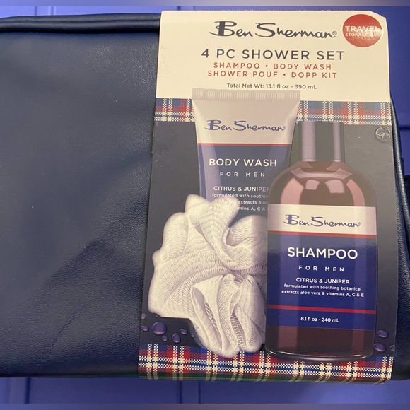 Ben Sherman | Grooming | Ben Sherman 4 Piece Shower Toiletry Kit ...